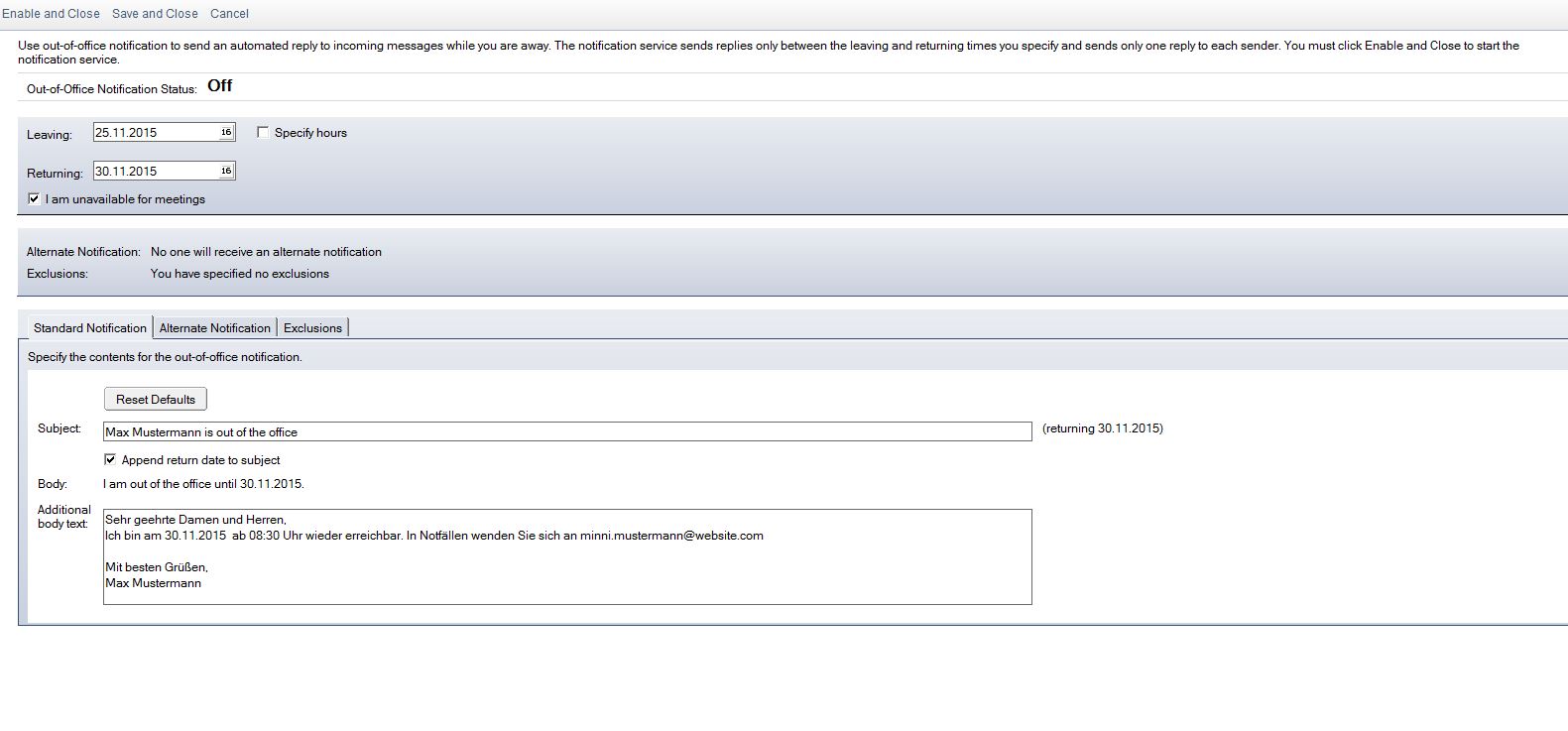 How do I enable the Out of Office agent in IBM Notes? - n2pdf Blog